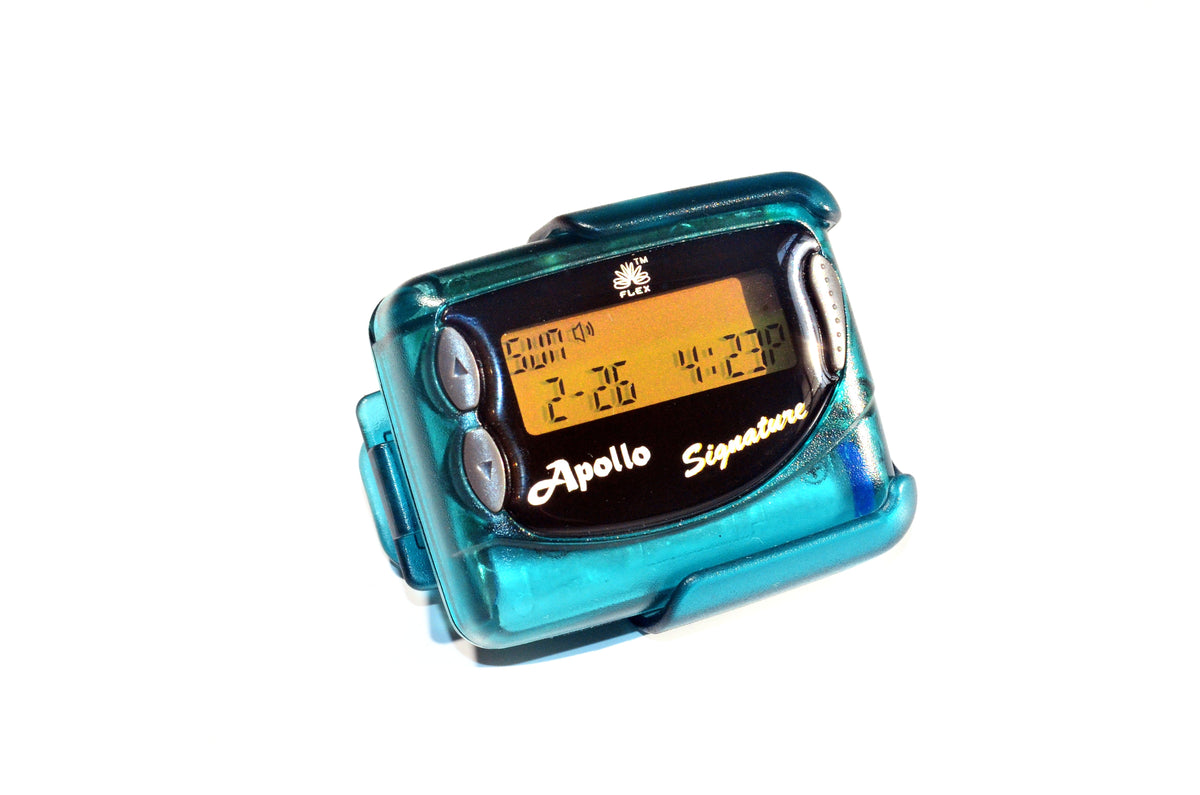 Apollo 308 Signature Brand New 1-Way Numeric Micro Pager (Smallest Pag ...