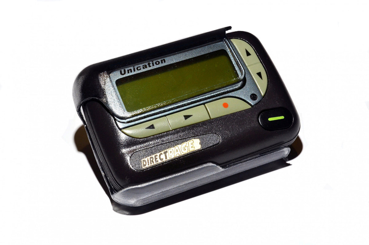 Unication Alpha Elite 1-way alphanumeric word message pager – PagersDirect